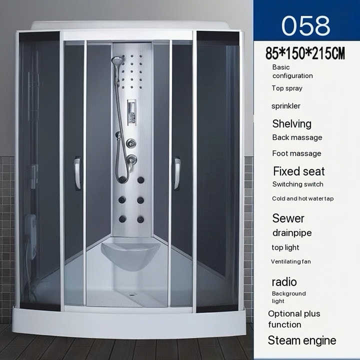 Top Quality Standard FullyEnclosures Fibreglass Shower Cubicles ...