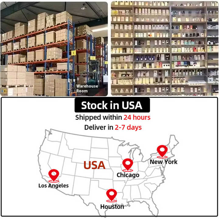 USA Stock 100ml Blue Designer Cologne for Men Long-Lasting Gulong ...