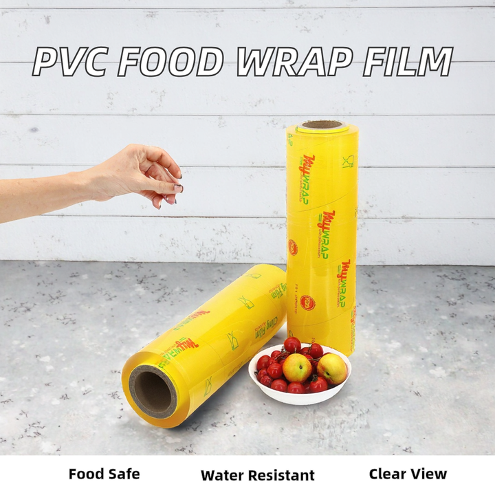 Customized Food Grade PVC Cling Film for Food Wrap 10mic 500m Soft ...