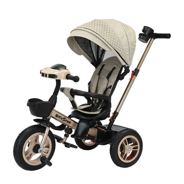 Bicystar 4 in 1 Kid Stroller Trike Ride on Cheap Baby Stroller Tricycle ...