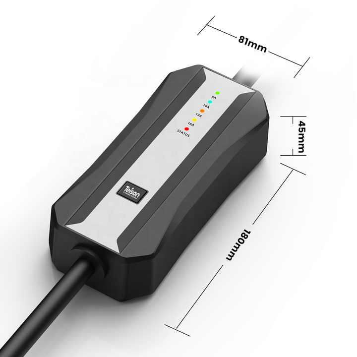 Teison 8A-16A Mobile EV Charging Station - Portable AC Car Charger