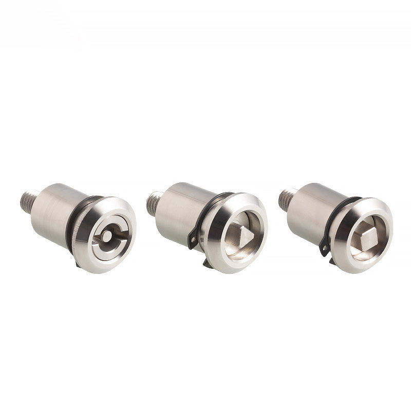 Sus 304 Polished Stainless Steel Cam Lock Ms707 Quarter Turn Cabinet ...