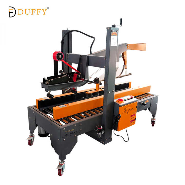 Duffy Industry Machinery End of Packing Line Auto Side Adhesive Cartoon ...