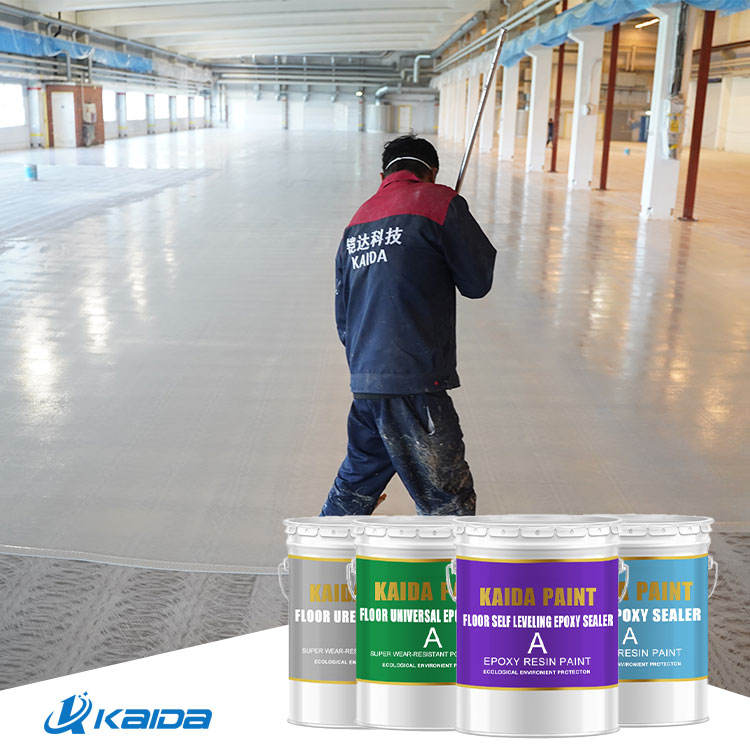 Matte Finish Elegant Epoxy Floor Coating Low Sheen Anti Scratch Resin ...