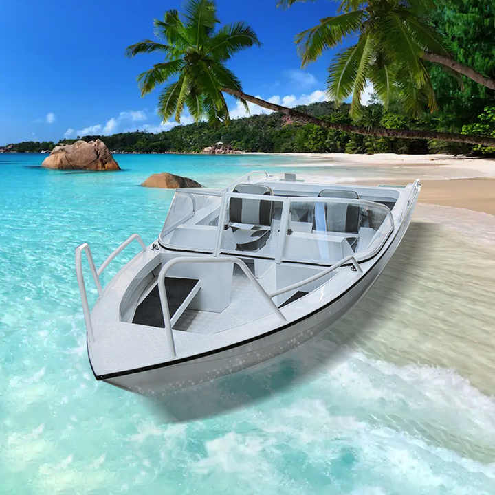Kinocean 16ft Sport Yacht - 6-Seater Speed Boat with Outboard Motor