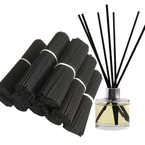 Dia 3mm 4mm 5mm Black Volatile Aroma Fragrance Reed Diffuser Rattan ...