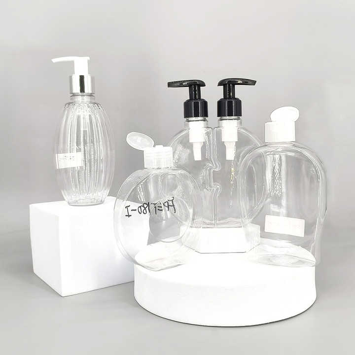 Multiple Shapes Shampoo and Conditioner Dispenser Bottles Refillable ...