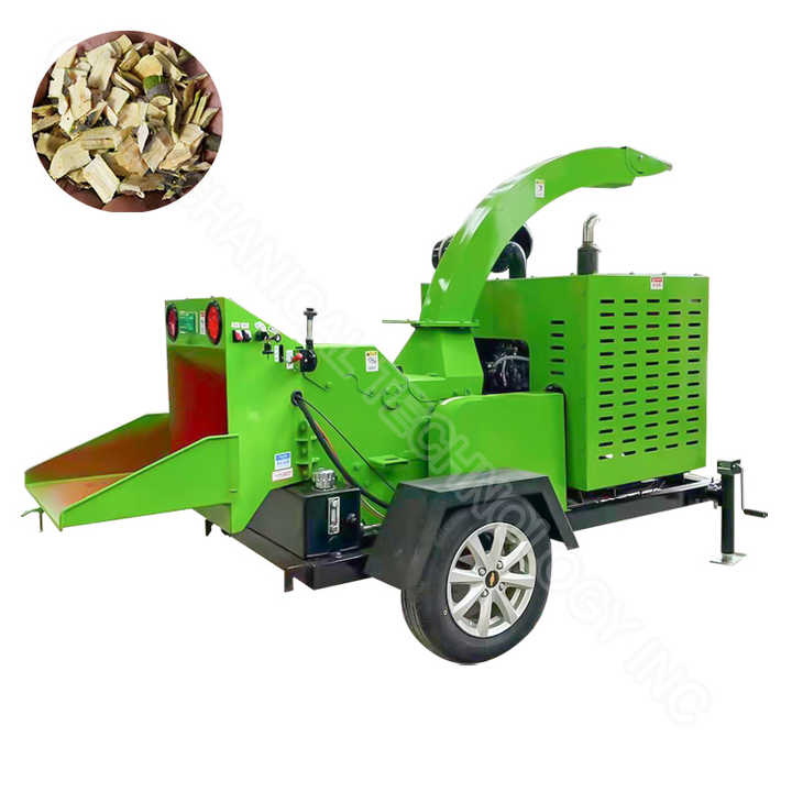 Wood chipper machine electric tree branch shredder machine wood chipper ...