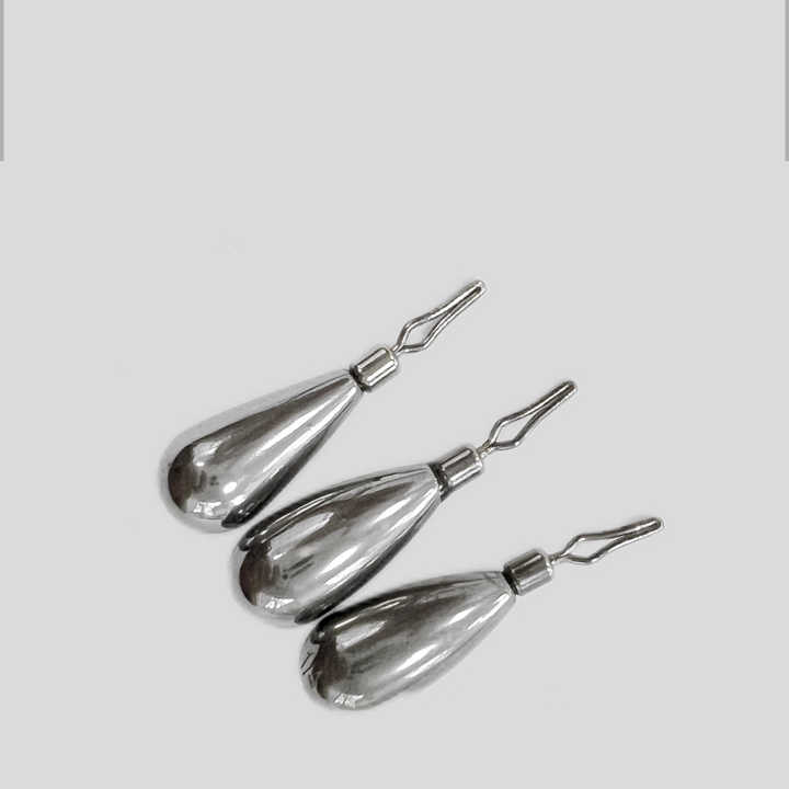Heavy Tungsten 1/32oz-3/4oz Cuttlefish Fishing Sinkers for River ...