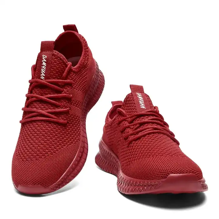 PinkM D119G Casual Flats Air Mesh Breathable Trainers Non-slip Footwear ...