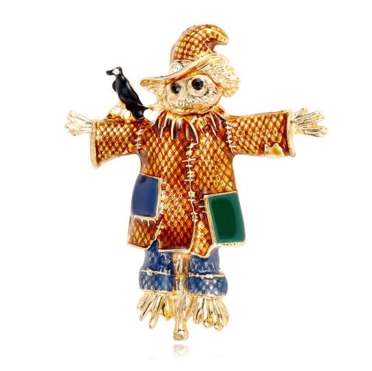 Clown Pin Fashion Designable Personalized Alloy Brooch Retro Style ...