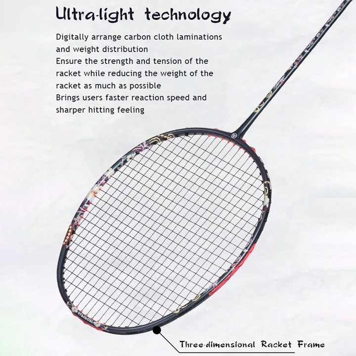 ALP HQ Carbon Fiber Racket - Professional Training Tool