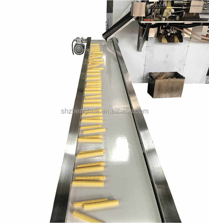 Automatic ZH Crispy Cigar Egg Roll Wafer Stick Machine