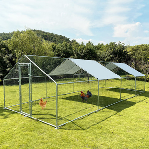 Sturdy Spacious walk in chicken run with door for Varied Animals ...