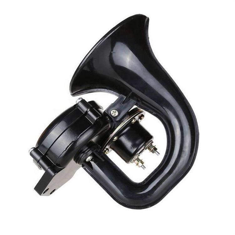 Car Truck Bus Tone Large Snail Horn Metal Super Loud Horn Electric Horn ...