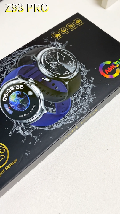 Z93 Pro Smart Watch - AMOLED, Sleep Tracker & Heart Rate Monitor