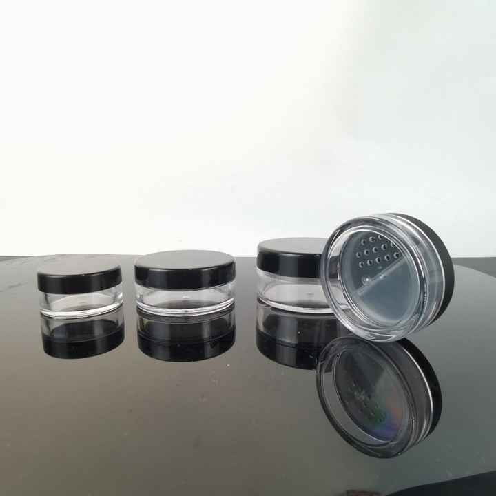 Custom Logo Printed 10g 20g Loose Powder Jars with Rotating Sifter Seal ...