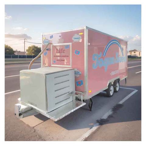 TUNE Mobile Dance Floor Band Tricks Out Trailer Mobile DJ Booth Truck ...