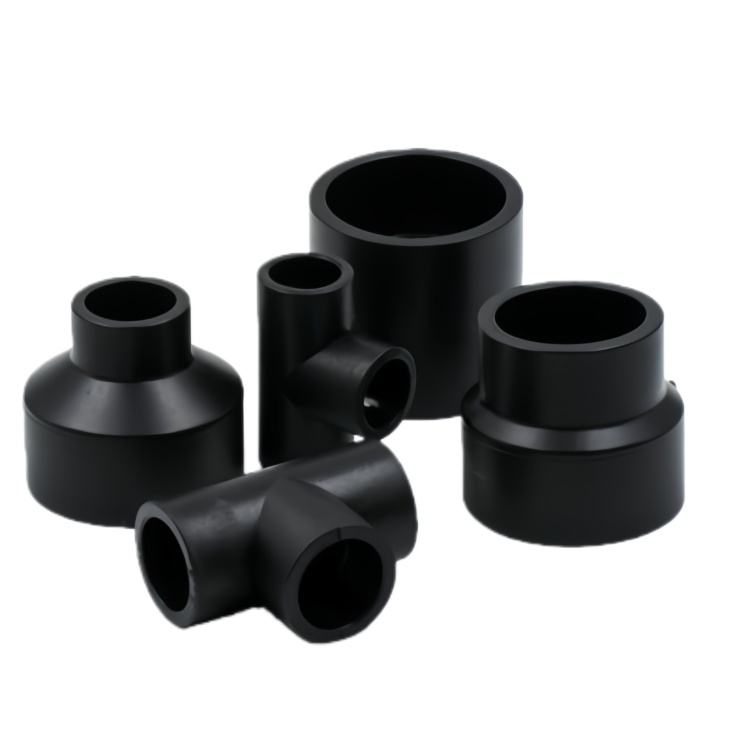 PE HDPE Butt fusion Fittings Stub End Flange PE Joint HDPE Connector ...