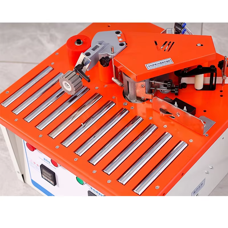 Sliding Table Edge Sealing Machine Automatic Mini Portable Edge Banding ...