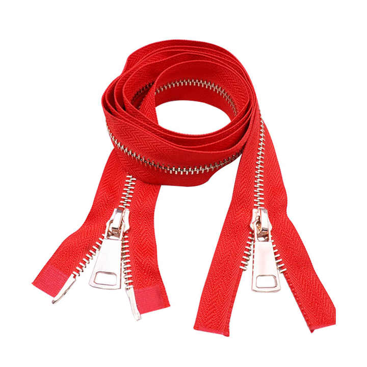 Factory Wholesale Custom Brass Zipper Closed End Garment Zippers Two ...