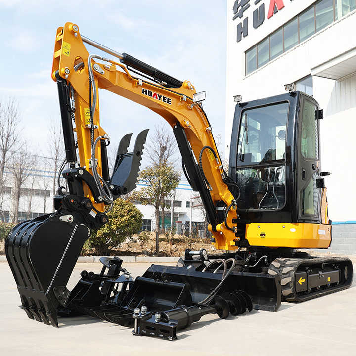 Chinese Factory Mini Excavator 3.5 Ton China Mini Digger Micro Bagger ...
