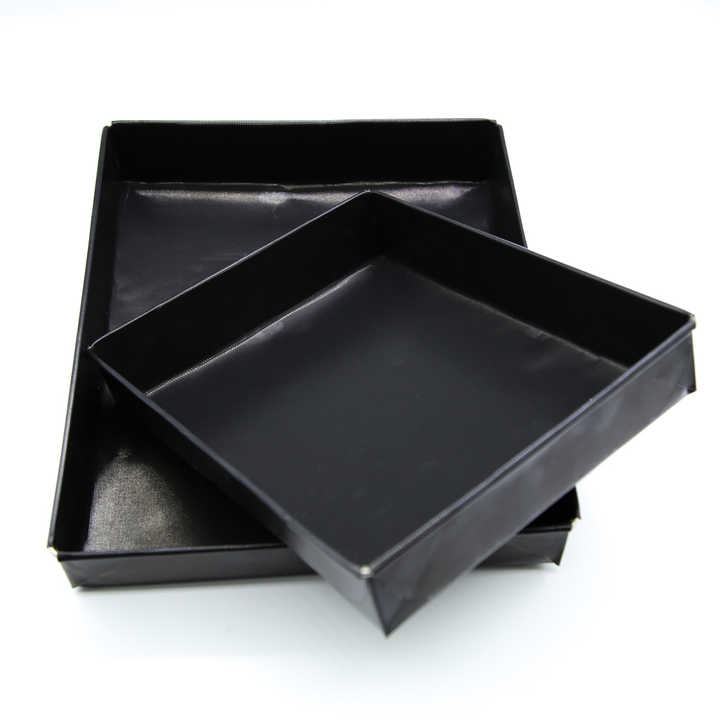 Easy Handle PTFE Solid Tray - Durable & Non-Stick BBQ Basket