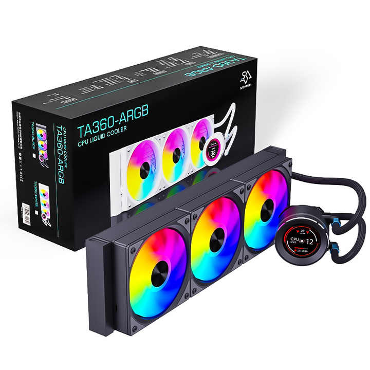 SNOWMAN 360mm AIO Liquid Cooler - Efficient CPU Cooling