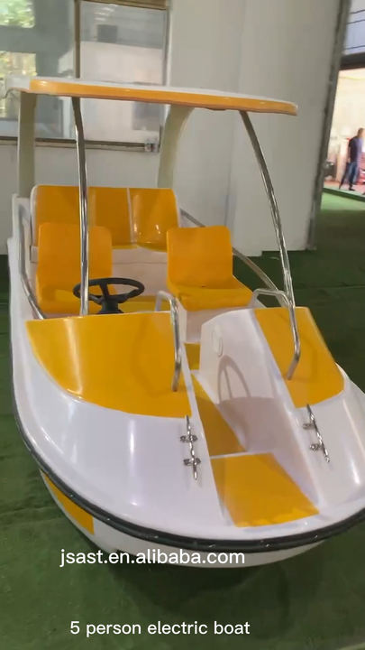 5 Person Electric Boat - Fun and Easy Drive for Parks