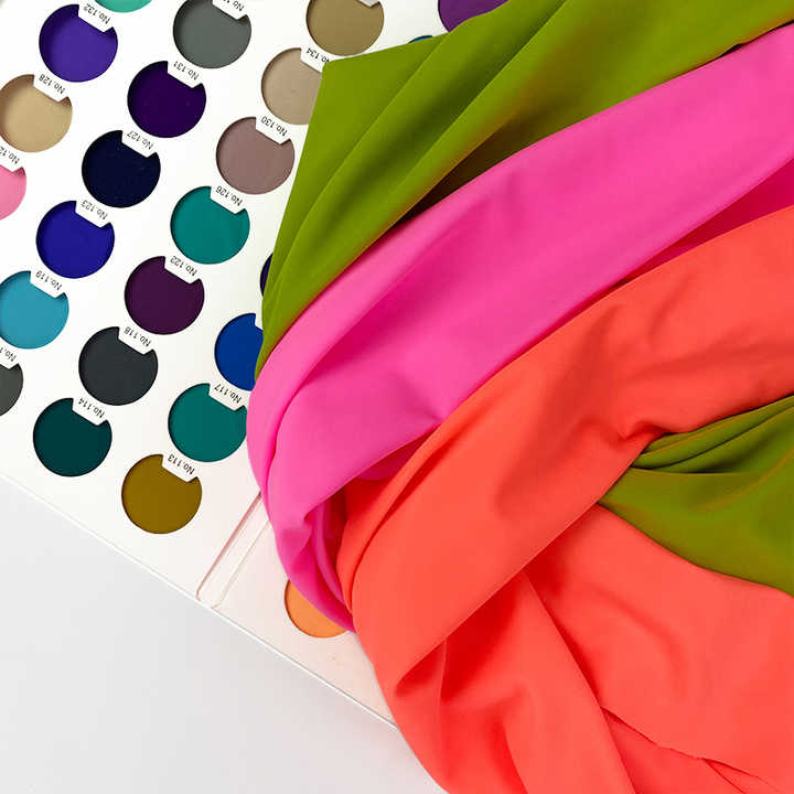 Wholesale Custom Printed 4 Way Stretch Fabric Raw Material Textile 82% ...