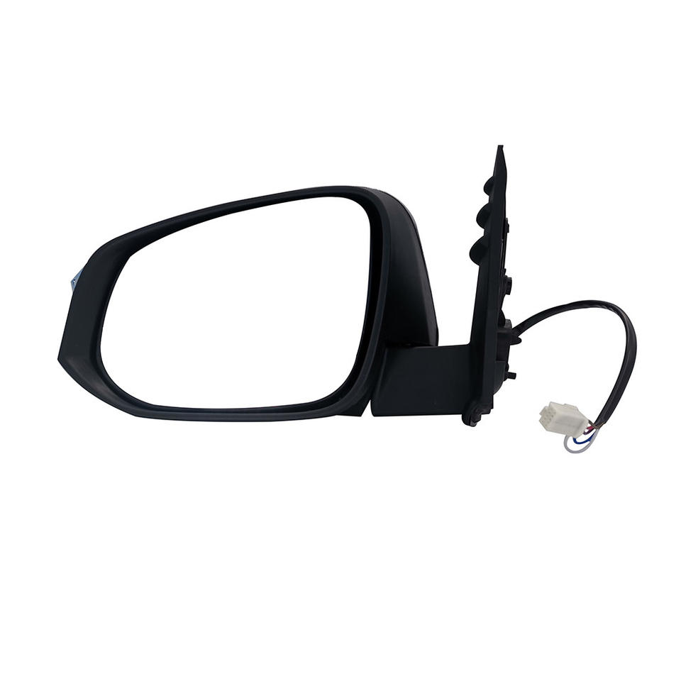 Chrome Electric Side Mirror for Hilux Revo 2015-2024 | 5/7/9-Wire with ...