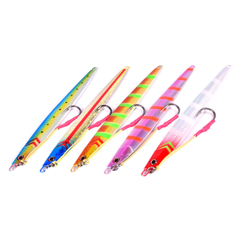 Marine Boat Fishing Metal Jigs Speed Vertical Bottom Fishing Lure Baits ...