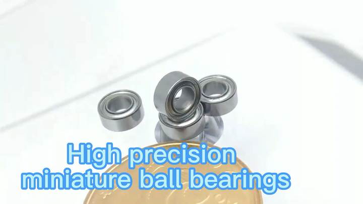 High Precision Miniature L630ZZ MR63ZZ Bearings for Reels