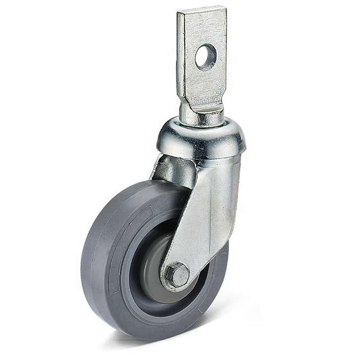 Caster Wheels Swivel square Solid Plug Rubber Manufacturer of ...