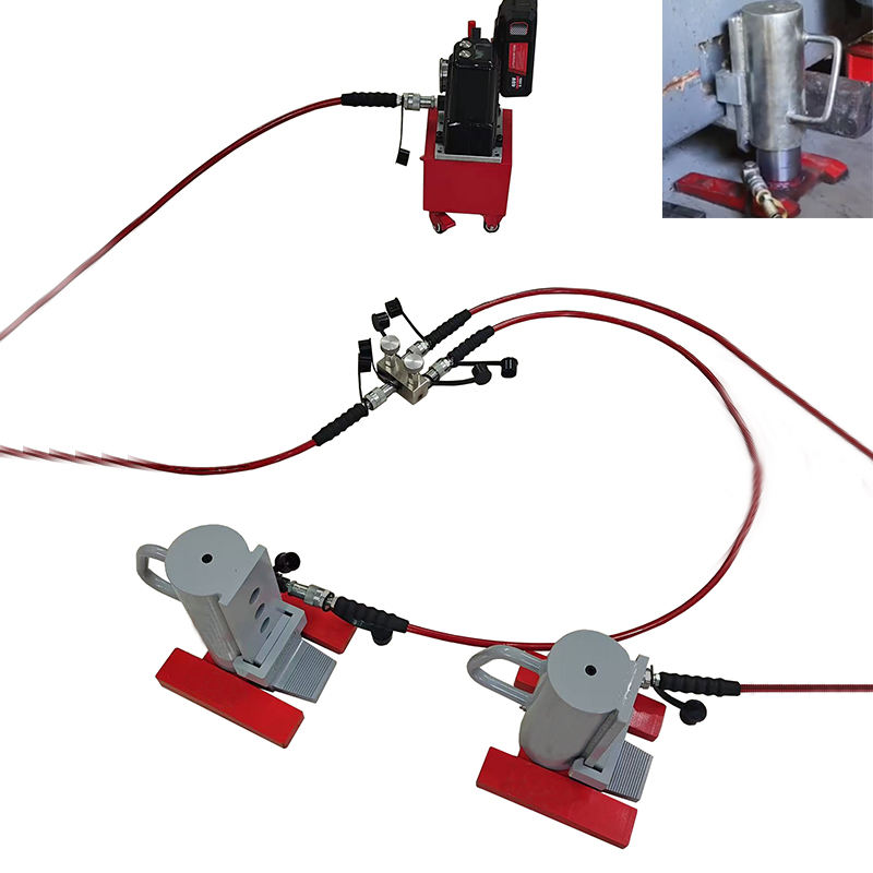 16T High Capacity Electric Hydraulic Jack Lithium Battery Power Unit ...