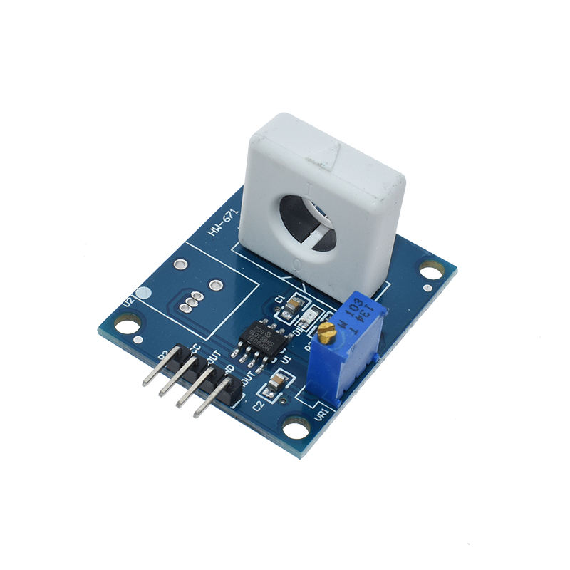 WCS1800 Hall Current Sensor Sensing 35A Short Circuit/Overcurrent ...