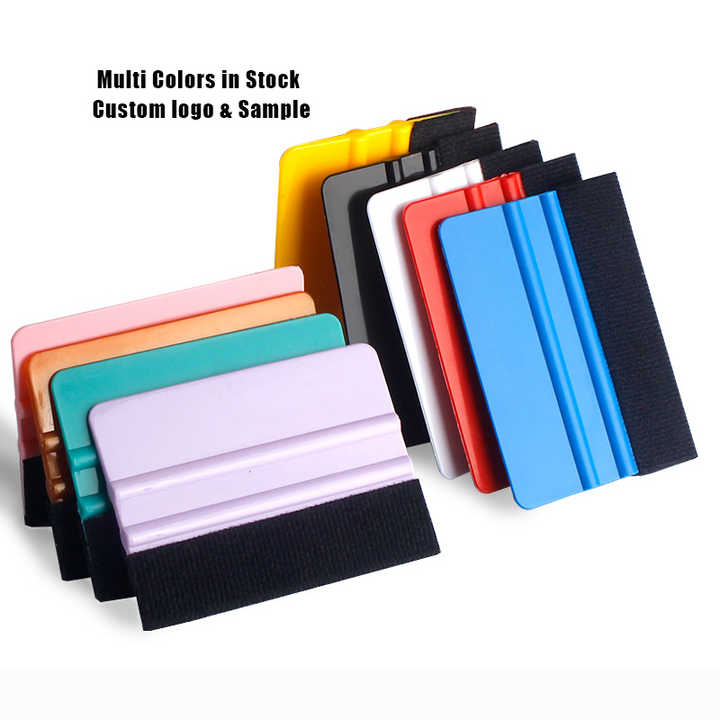 Custom Multipurpose Microfiber Soft Felt Wrap Squeegee