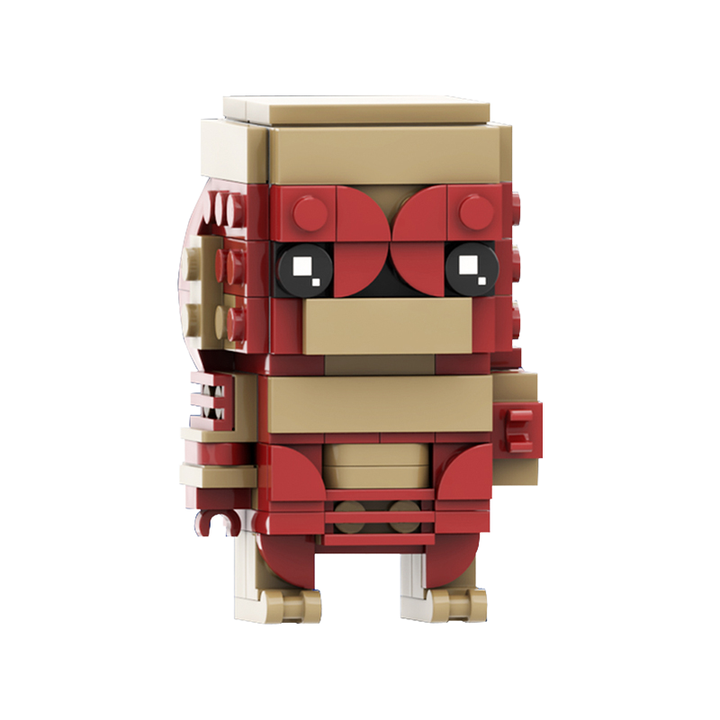 Freddy Fazbear Brickheadz Mini MOC-55917 Plastic Building Block Toy ...