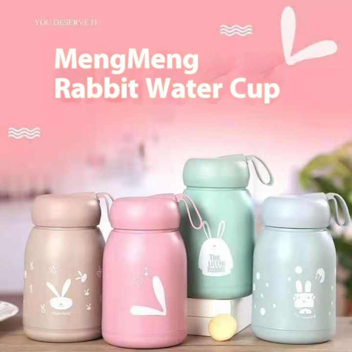 Mini Cute Rabbit Glass Cup - Perfect Gift for Students