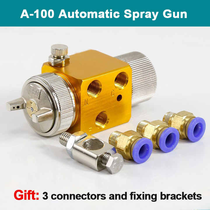 A-100 Automatic Spray Gun,Wave Soldering Plastic Uptake Spray Gun ...