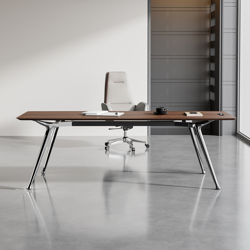 Customizable Modern L-shaped Executive Office Desk Set Wood Durable Eco ...