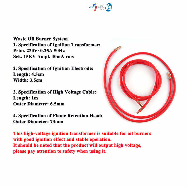 100CM High Voltage Wires for Combustion Systems, Ignition Connection ...