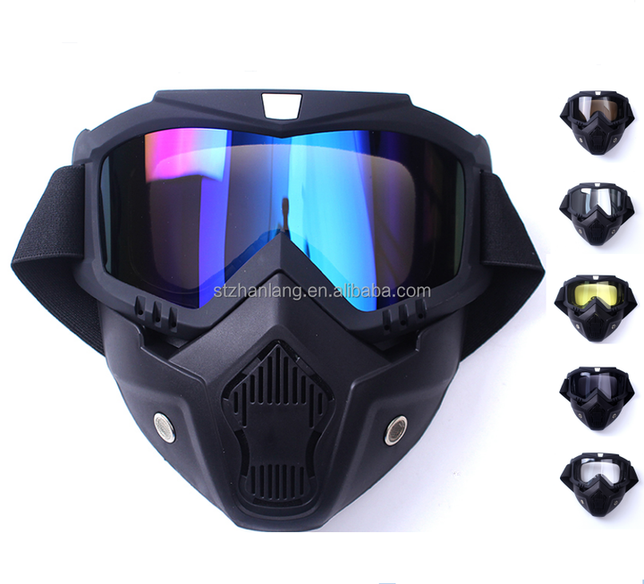 Zlang Goggles Motocross - Anti-Dust, Windproof, UV Protection