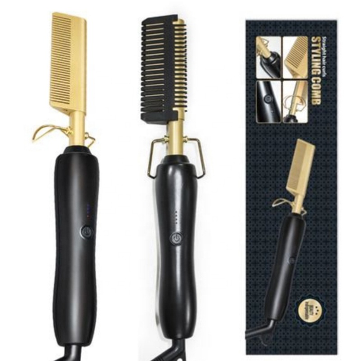 In Stock 2024 New High Temperature Electric Hot Copper Hair Curling ...