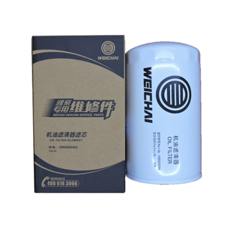 WEICHAI WP12 Oil Filter Element Oil Filter 1000428205A for SHACMAN FAW ...