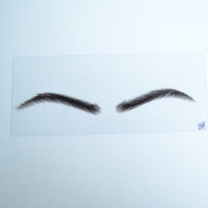 how to draw fake eyebrow hairs