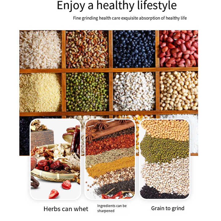 High Productivity Grinder for Wet and Dry Food Grains