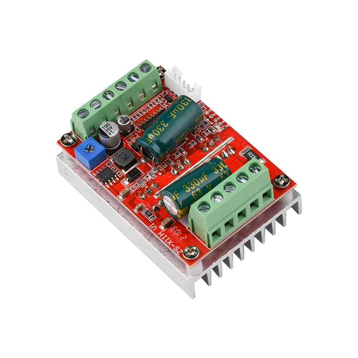 DC 9-60V BLDC Motor Controller - 1600W, 20A Hall Motor Control
