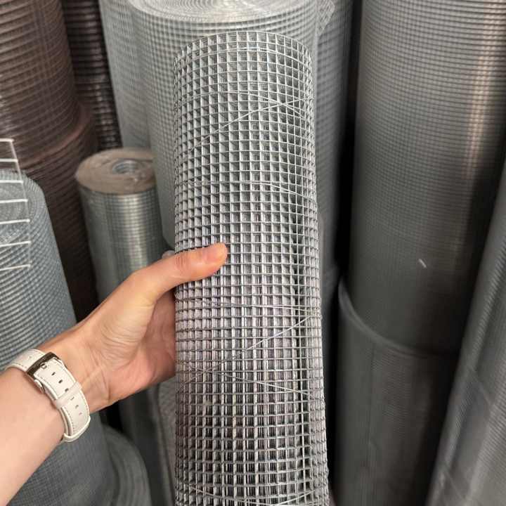 Welded Wire Mesh X 9 Gauge 4x8 358 Fencing 1 Chicken Reinforced 8 Black ...