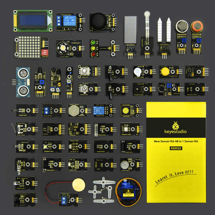 Keyestudio 48 in 1 Sensor Starter Kit for Arduino DIY